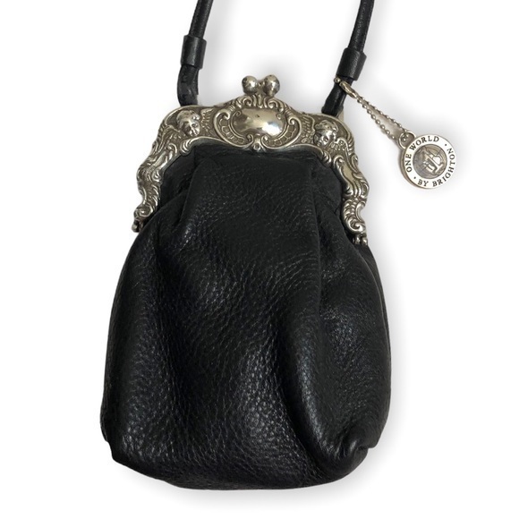 Brighton | Bags | Brighton One World Vintage Mini Kisslock Crossbody ...